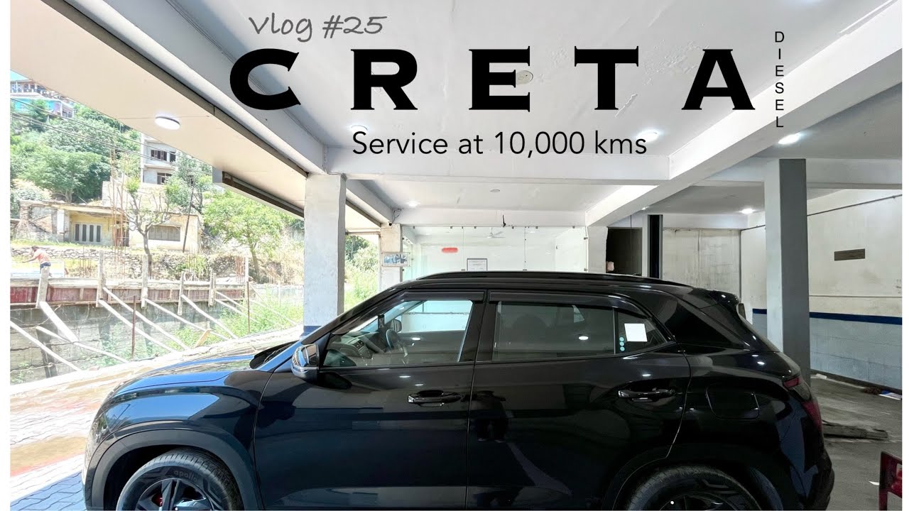 Diesel CRETA 2nd Service | 10,000 kms Done ️ | Detailed Review ...