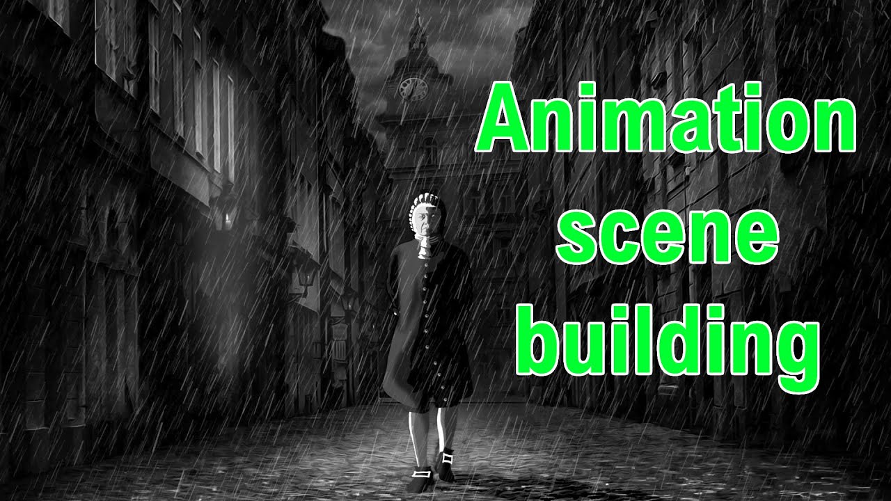 Scene creation for Bach, the Animated Series - YouTube