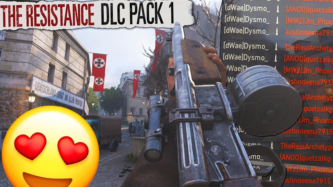 NEW DLC GONE INSANE...🚀- COD WW2 (NEW RESISTANCE DLC 1) - YouTube