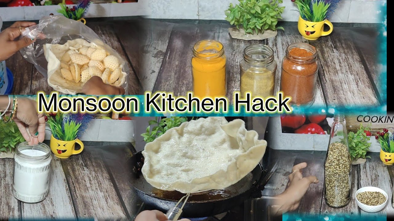 Monsoon kitchen hacks | you must know | kitchen tip and trick #palifamilyvlog - YouTube
