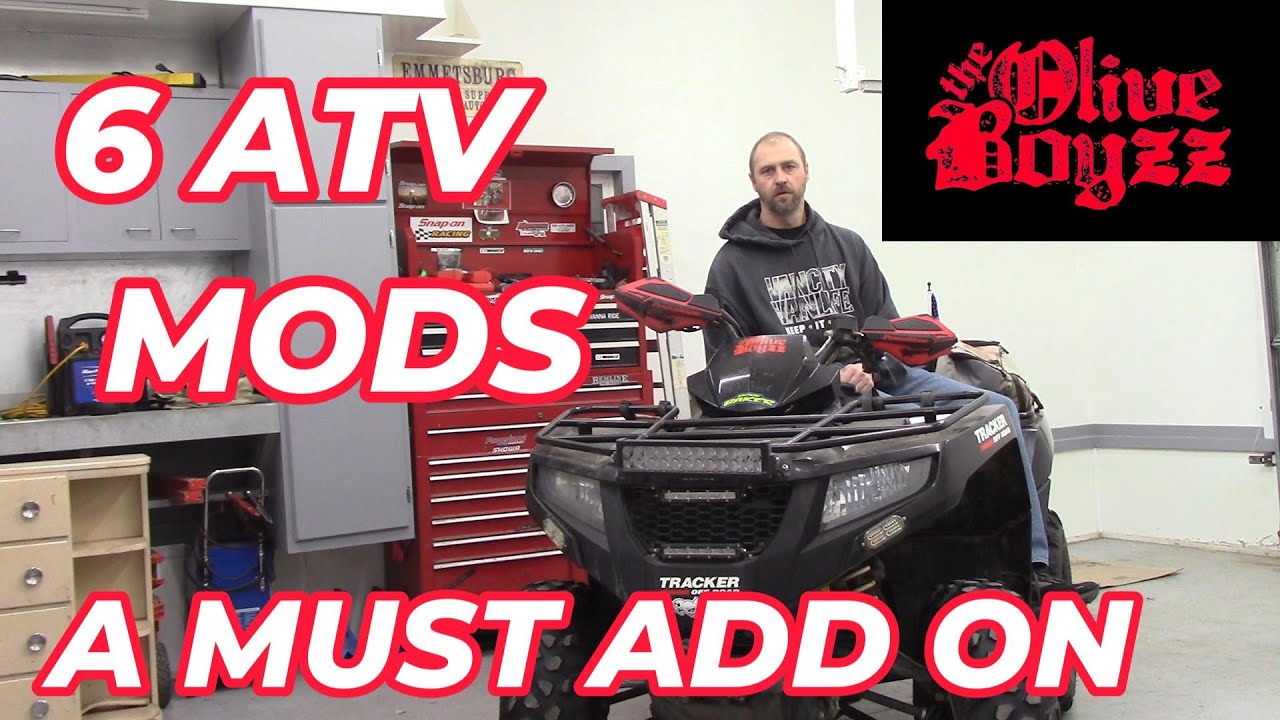 6 Atv Mods: A must have for your rides. Tips and Tricks For Your atv ...