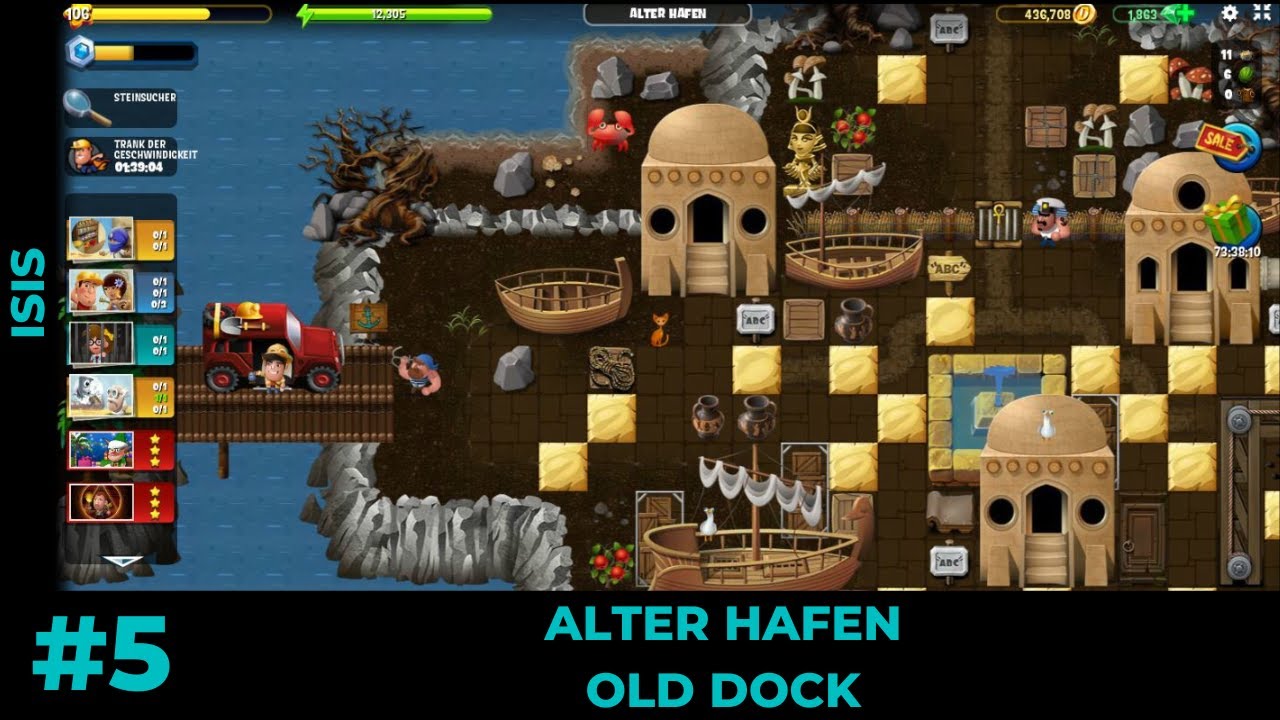 Alter Hafen Old Dock Isis Diggys Adventure Youtube