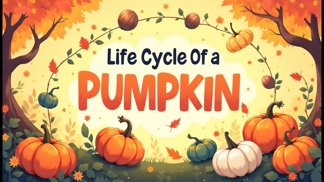 The Life Cycle of A Pumpkin 🎃 | Everything About Pumpkin & Fun Facts ...