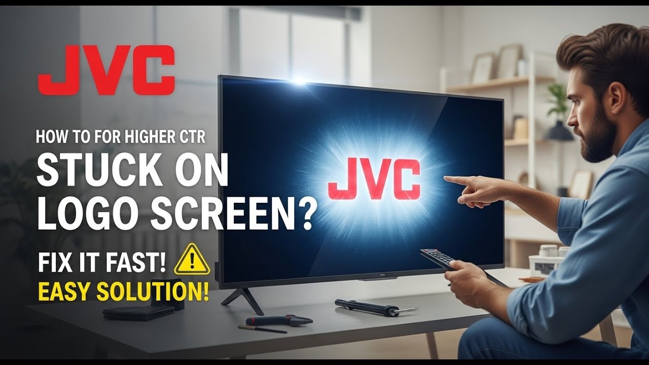 JVC TV Stuck on Logo Screen? FIX IN 3 MINUTES! (2025 Guide) - YouTube