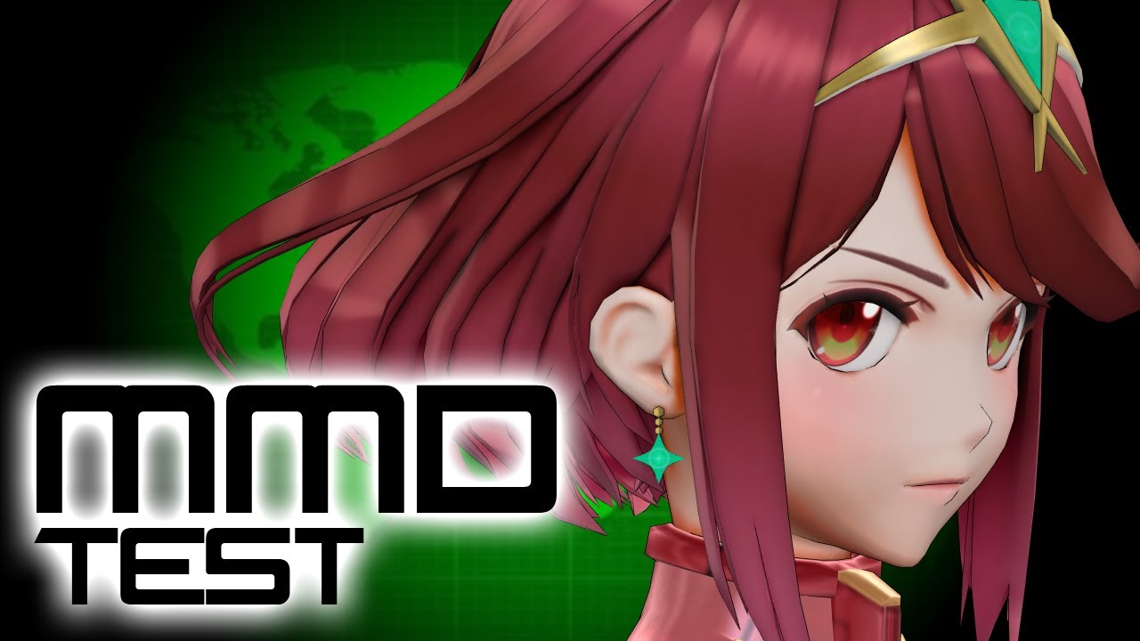 [MMD Test] Pyra Is Here! (Character Reveal Animation Test) - YouTube