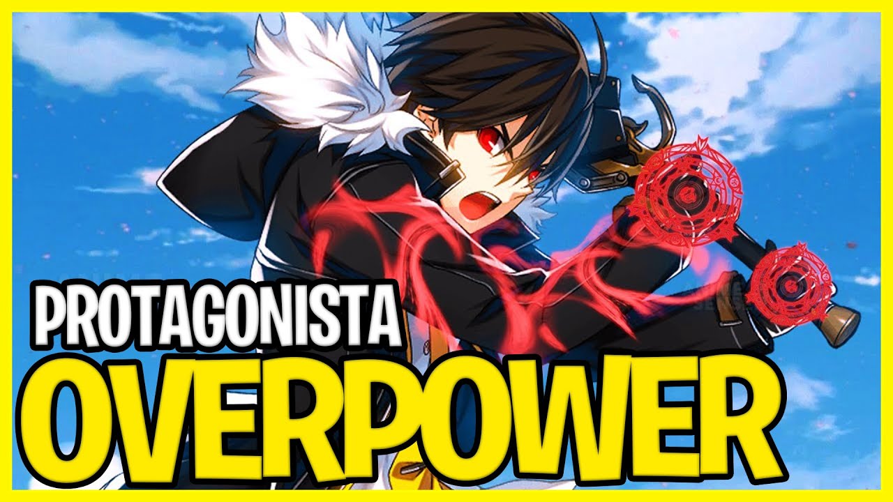 10 MELHORES animes com protagonista OVERPOWER - que você precisa ...