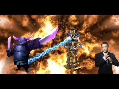 When Max PEKKAs go jumping in Clash of Clans - YouTube