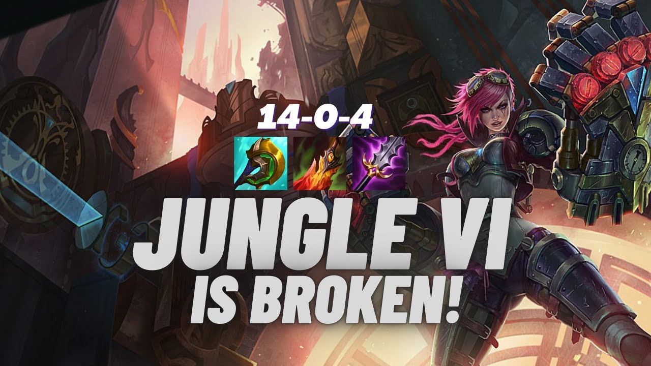 HOW TO PLAY VI JUNGLE & CARRY FOR BEGINNERS SEASON 12 | League of ...