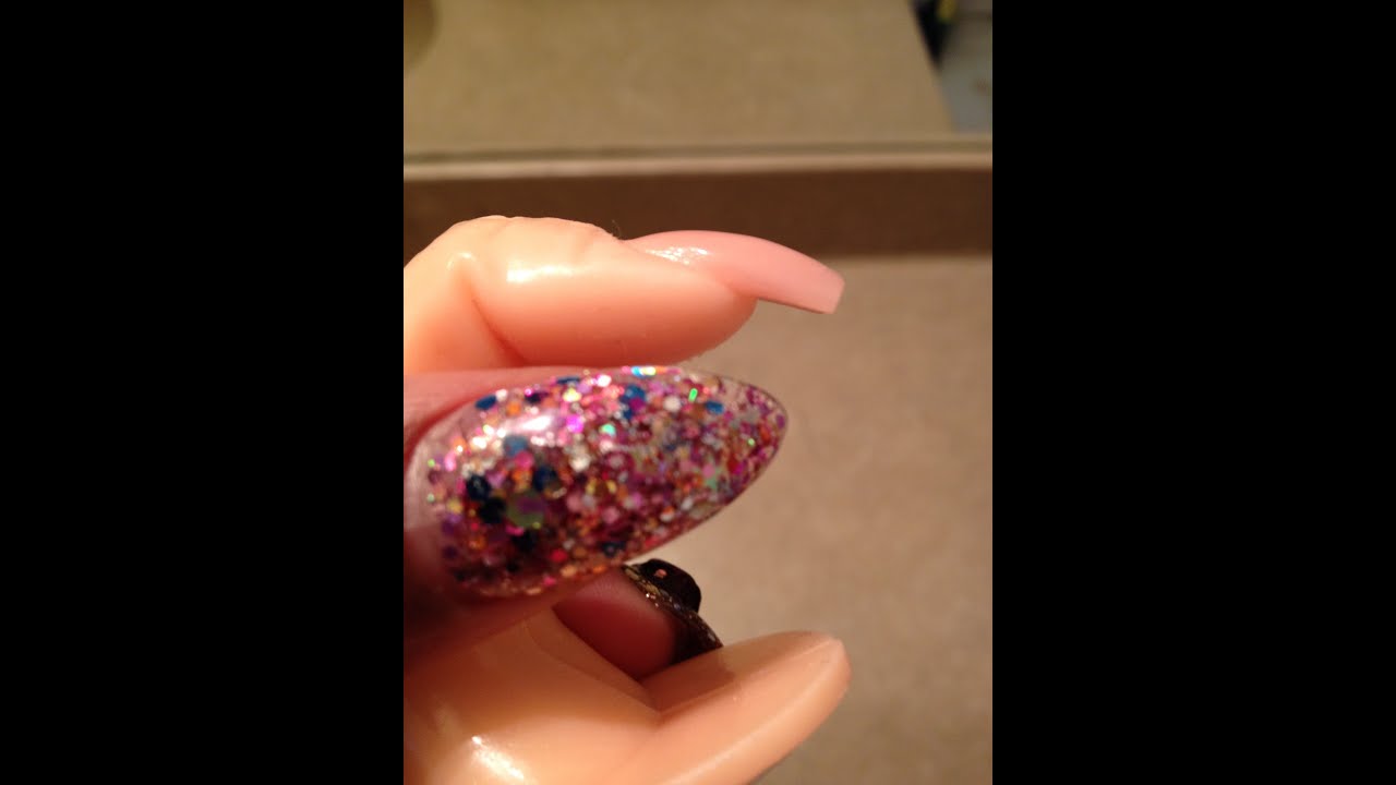 How to File Your Nails to get a Nice Arch & Drill Talk - YouTube