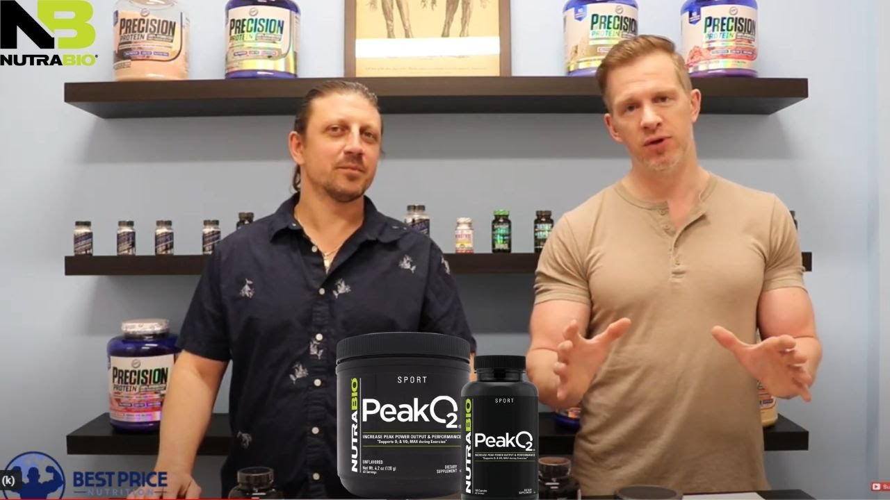 NutraBio PeakO2 | Enhanced Endurance & Oxygen Absorption - YouTube