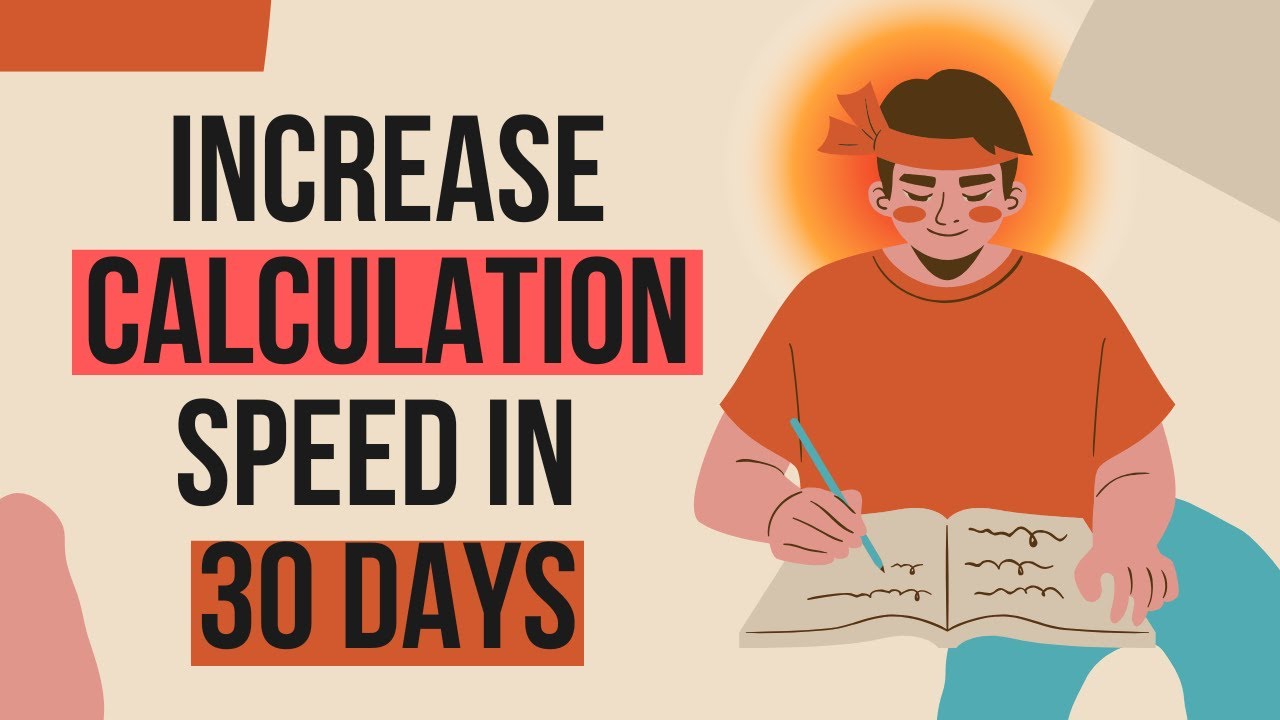 HOW TO INCREASE CALCULATION SPEED IN 30 DAYS - YouTube