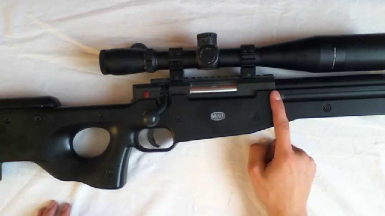 TUTO #2 ~débridage~ du mauser sr ou ( mauser sr pro tactical ) - YouTube