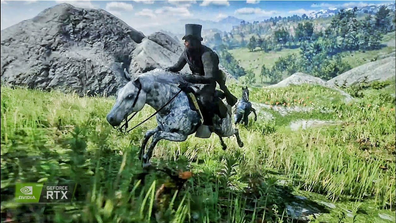Red Dead Redemption 2 ! Realistic Graphics - Visit a poor village - YouTube