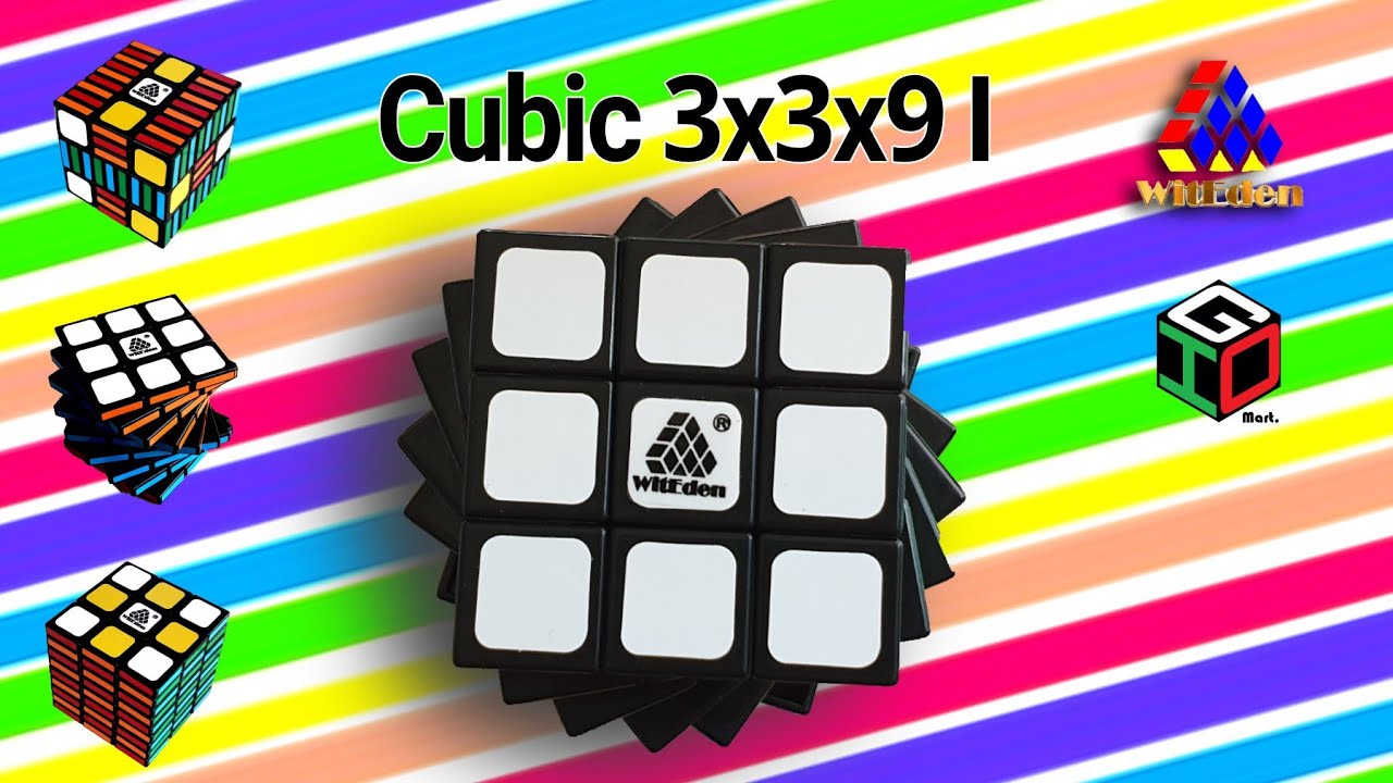 WitEden 3x3x9 I - Muchas Capas En Forma Cubica - YouTube