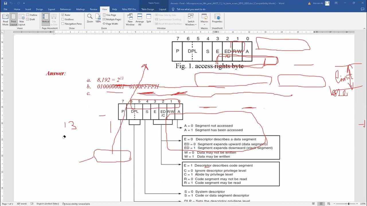 Model Answer exam - Microprocessors - part 1 - YouTube