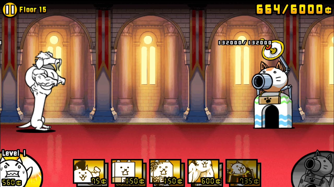 Heavenly tower - floor 15 - battle cats - YouTube