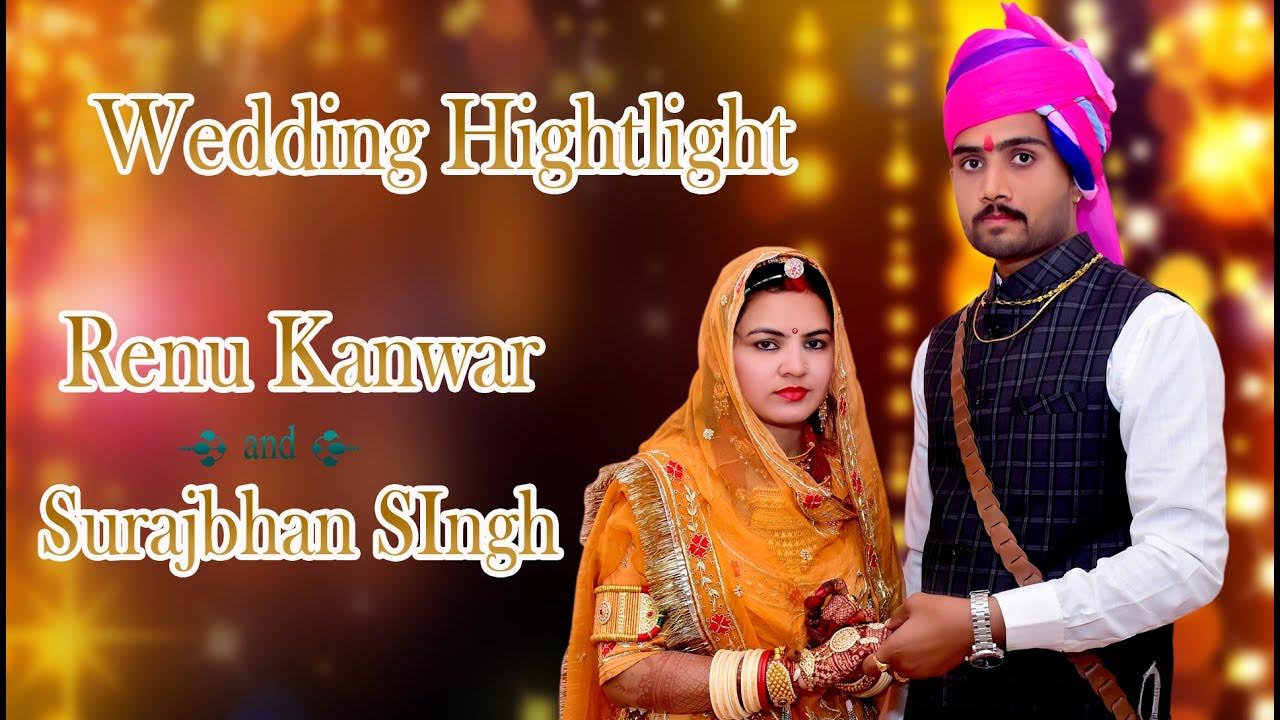 Rajputi Wedding Highlight Renu Kanwar Weds Surajbhan Singh Thi.Umaji Guda Md Studio Jojawar ...