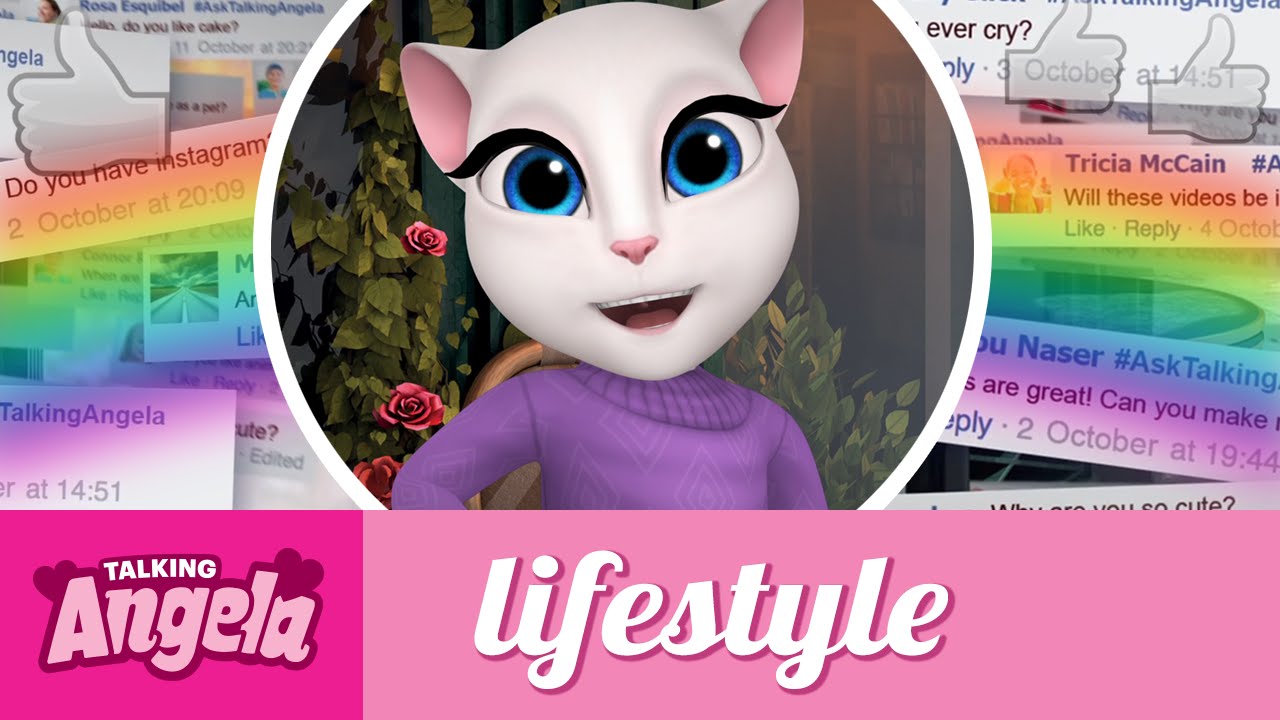 Talking Angela’s Q&As - Food, Friends and Pets - YouTube