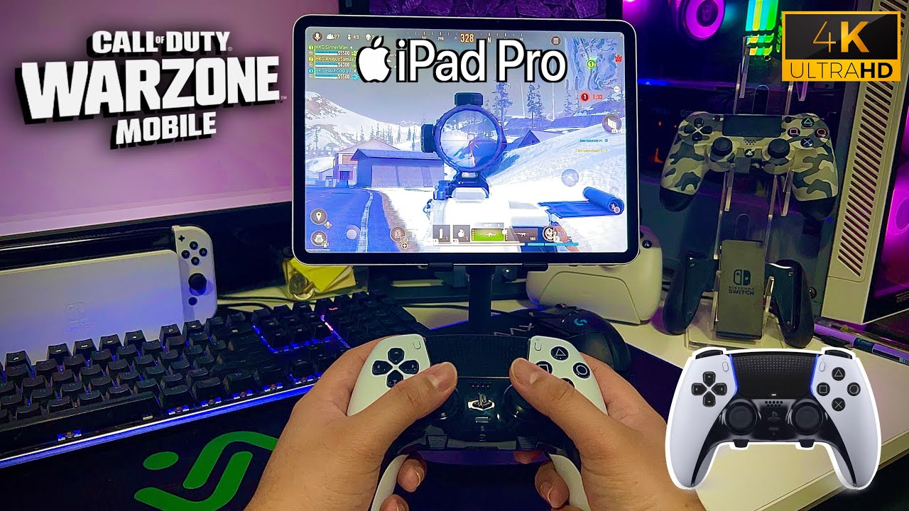 [4K] Controller Handcam - Sweaty Lobby Win!!!! Warzone Mobile Real ...