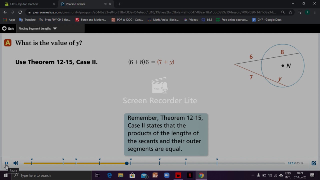 Lesson 12 4 Problem 3 - YouTube