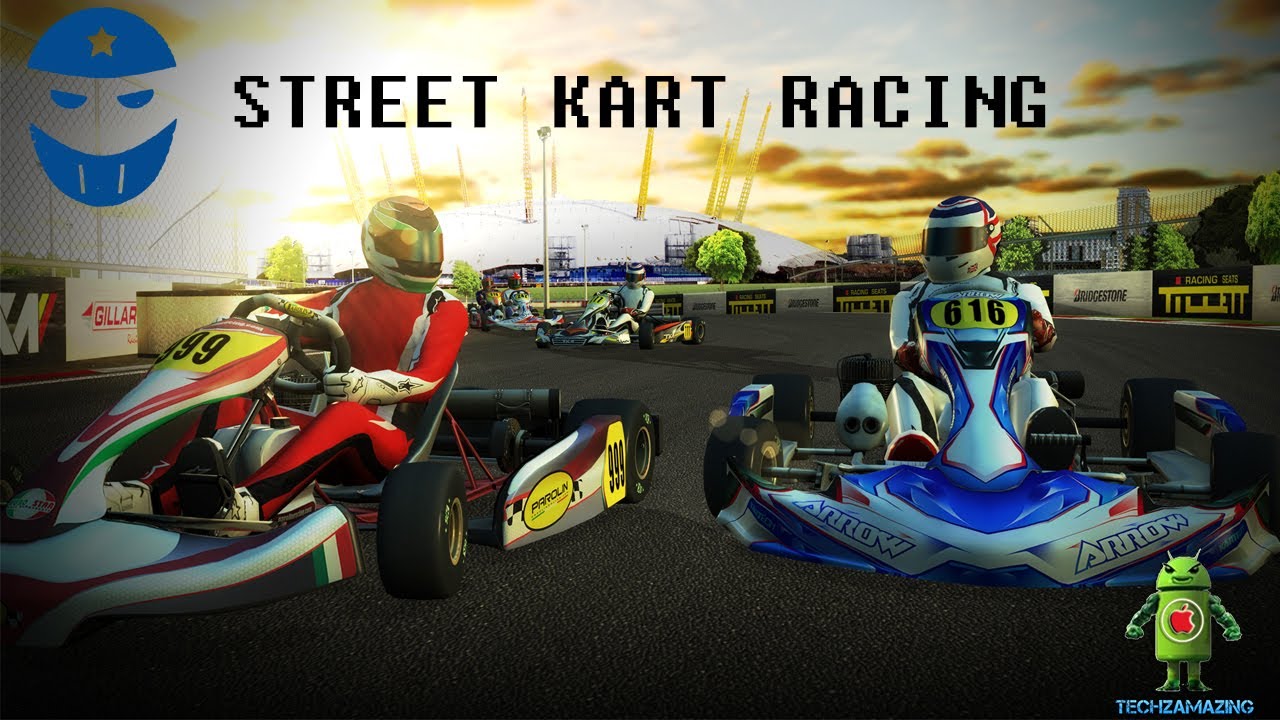 STREET KART RACING iOS GAMEPLAY - MULTIPLAYER GAME! - YouTube