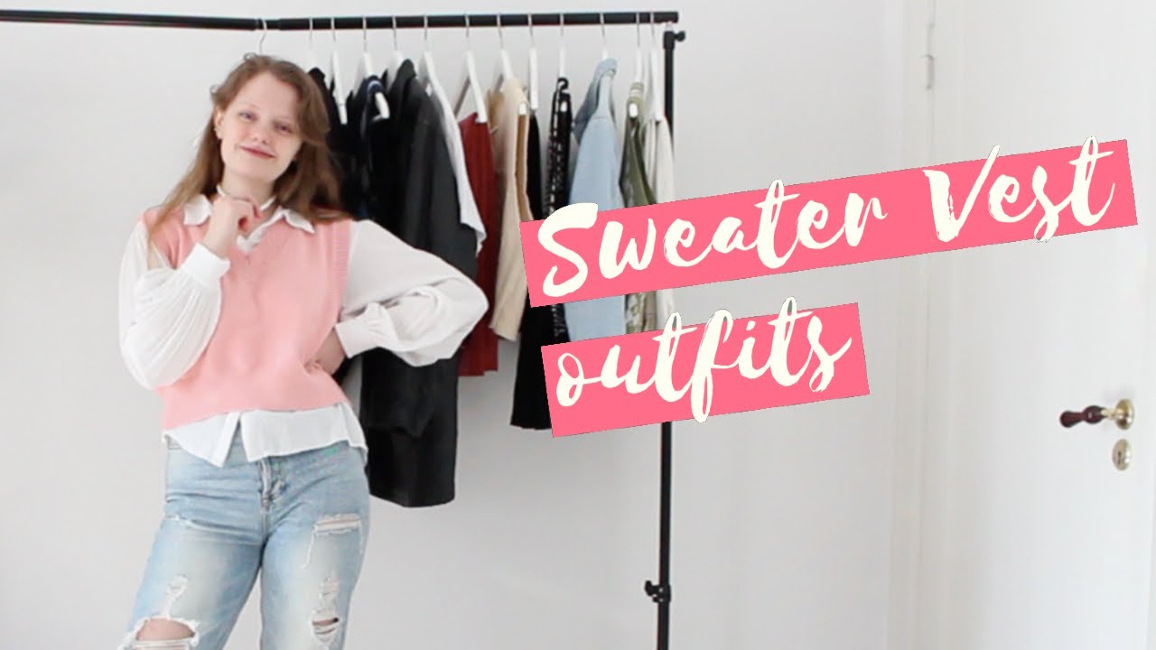 Styling Yesstyle Sweater Vests - YouTube