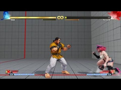 SFV Dan Ultimate Blockstring Infinite Setup - YouTube