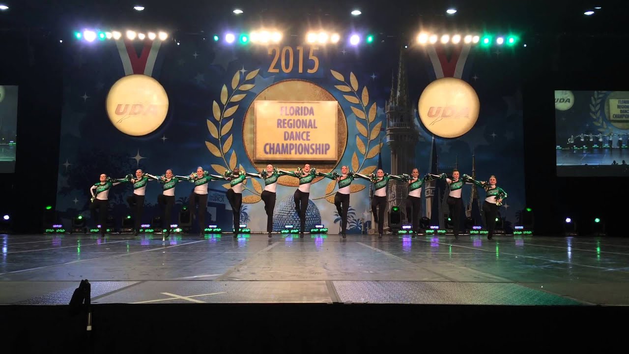 2015 MCC Stingers Dance Team 'Pump It' Varsity Pom - YouTube