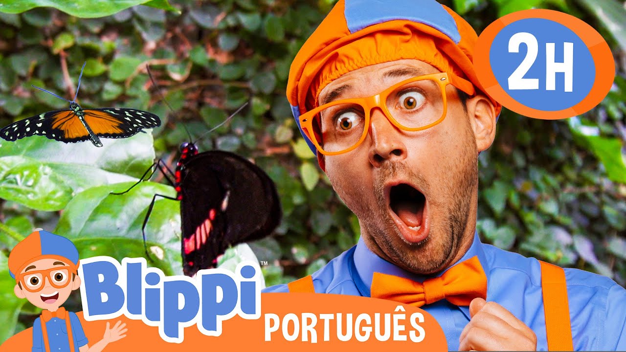 Blippi Visita um Museu de Ciência (Pacífico) | 2 HORAS DO BLIPPI ...