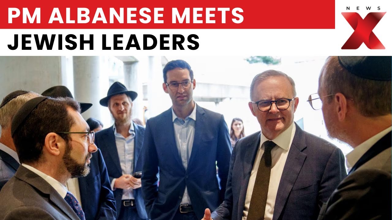 PM Albanese Meets Jewish Leaders, Stands With Australians After Bondi ...