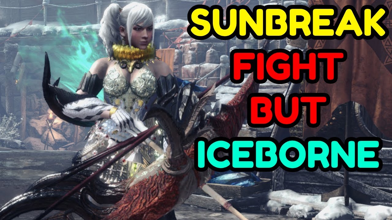 Trying A Sunbreak Matchups In Monster Hunter Iceborne - YouTube