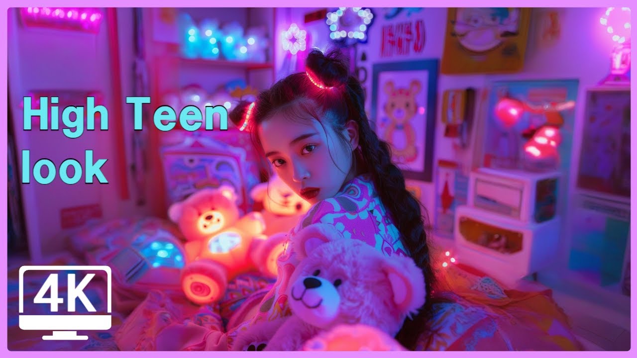 [4K] Trendy Teen Style Lookbook Presented by AI! | AI가 선사하는 트렌디한 하이틴 ...