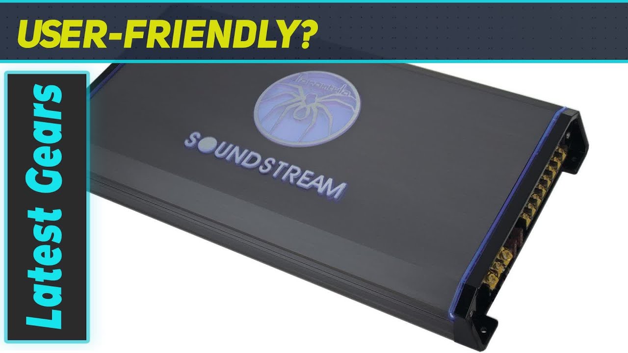 Soundstream T1.4000DL 4000W Tarantula Series Mono-Block Class D Car ...