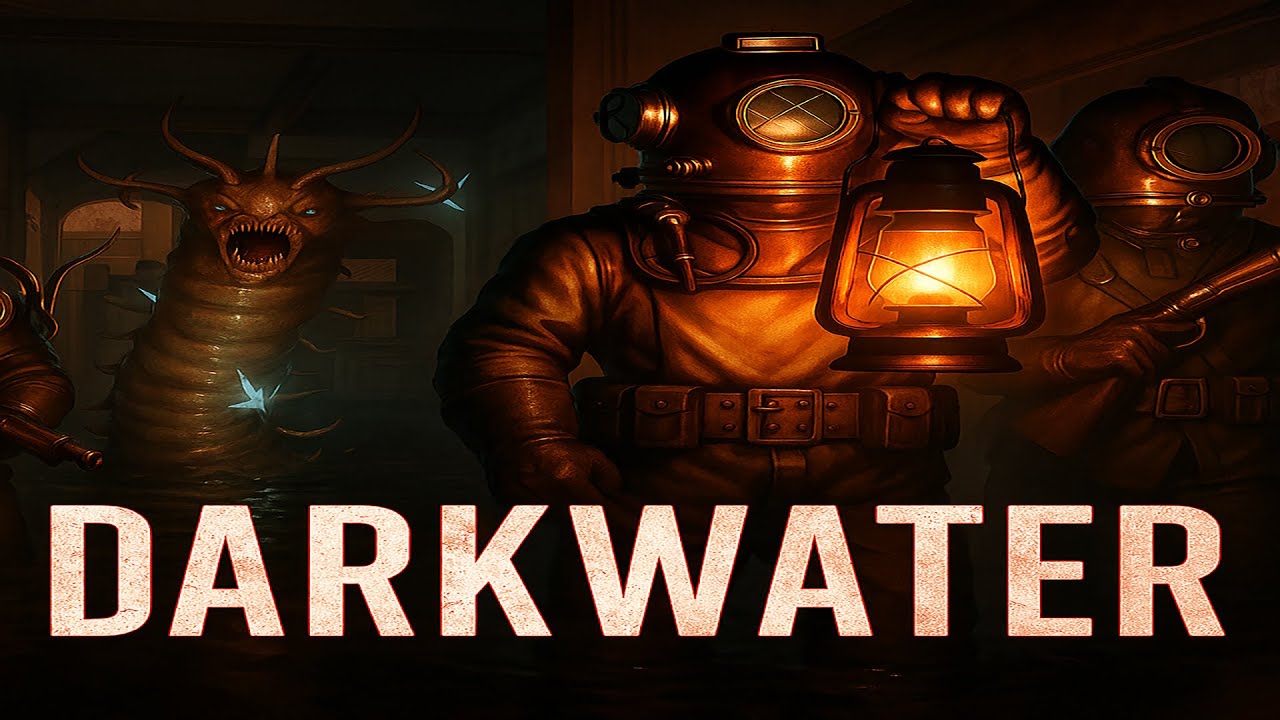 Piloting a Underwater Submarine! (Dark water Gameplay) - YouTube