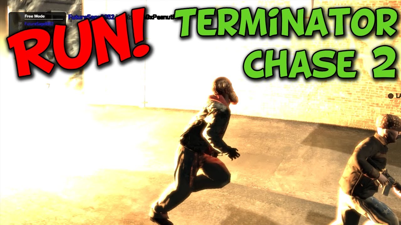 RUN! Terminator Chase 2 - GTA 4 - YouTube