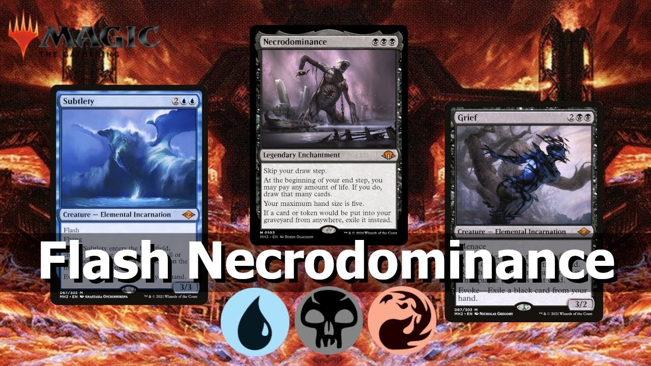Necro, but Make it Flashy! Timeless Necro End Step Combo! | MTGA Deck Tech & Gameplay #mtgarena ...