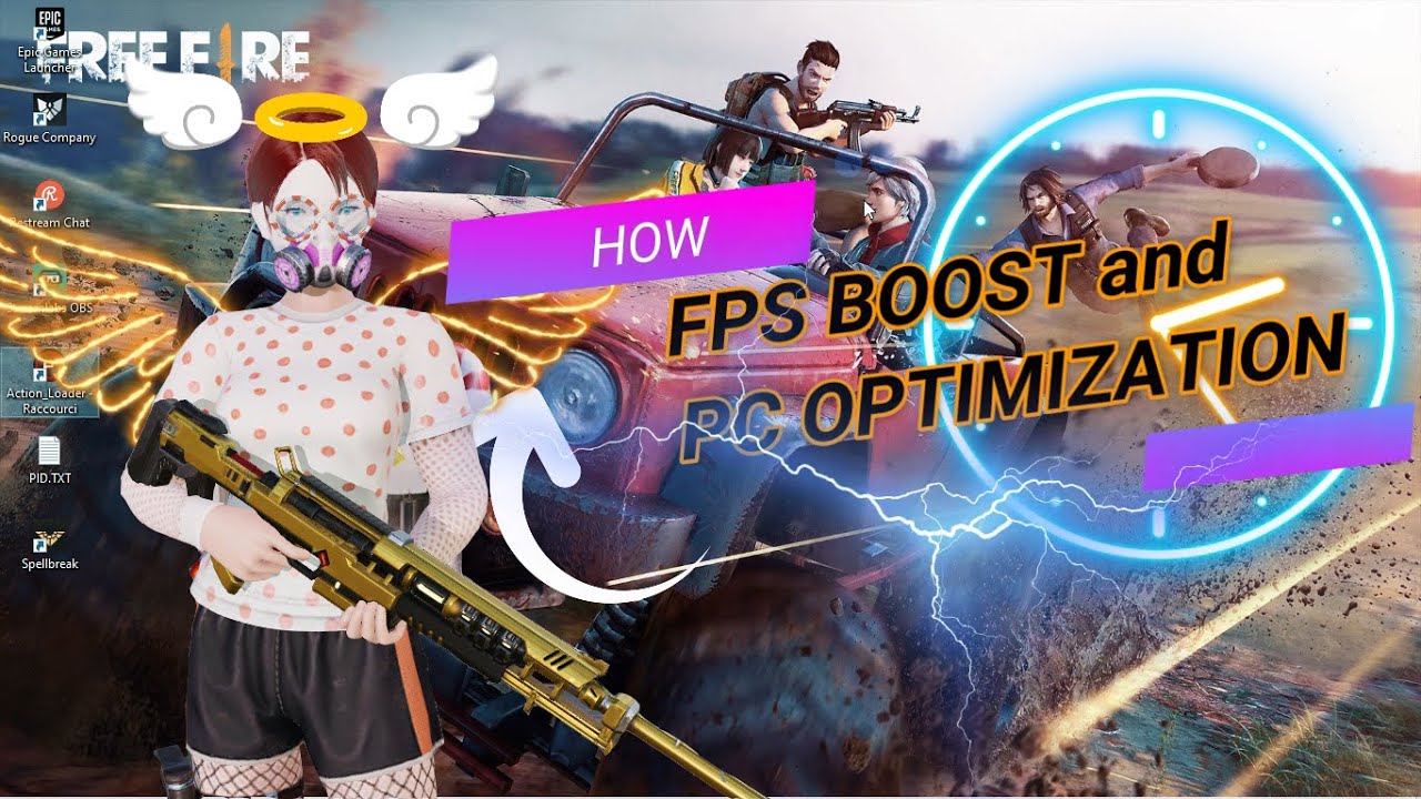 ALL WAYS I KNOW TO BOOST FPS all games (cyber hunter boost fps ) - YouTube