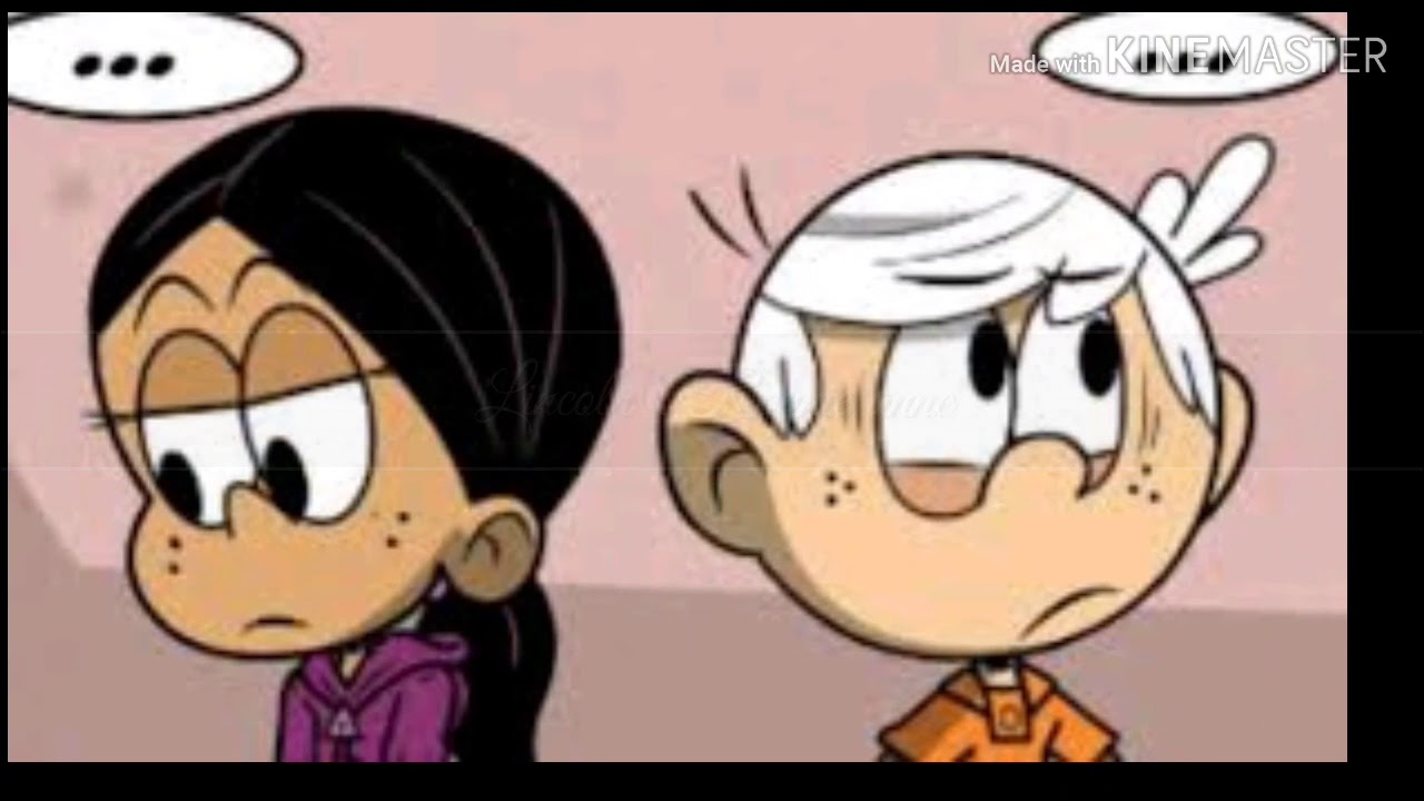 Loud House Lincoln X Ronnie Anne Kiss