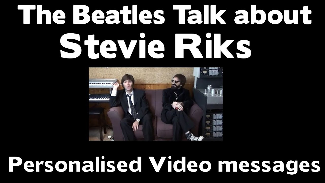 THE BEATLES Talk about Stevie Riks - YouTube