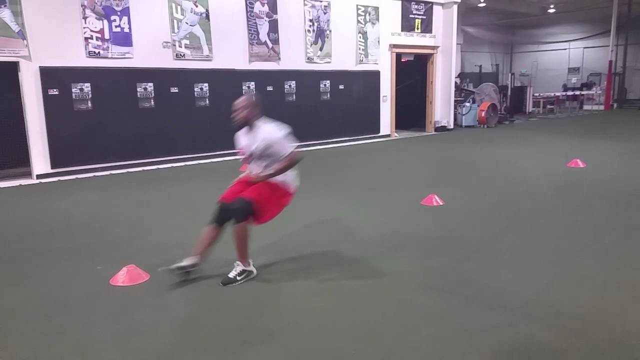 T-Drill Back Pedal Sprint - YouTube