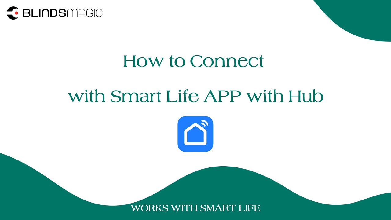 Smart | How to Connect Smart Curtains to Smart Life App via Hub - YouTube