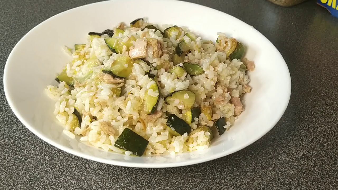 Recette facile : riz au courgette - YouTube