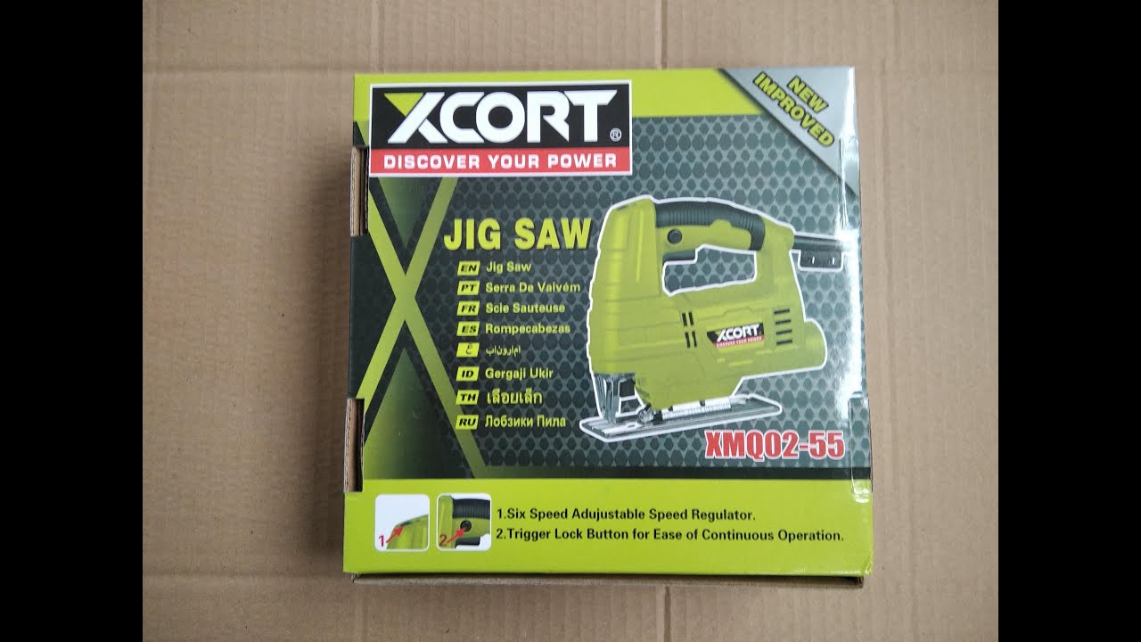 XCORT TOOLS XMQ02-55 XMQ01-65 XMQ01-100 JIG SAW six speed trigger lock ...