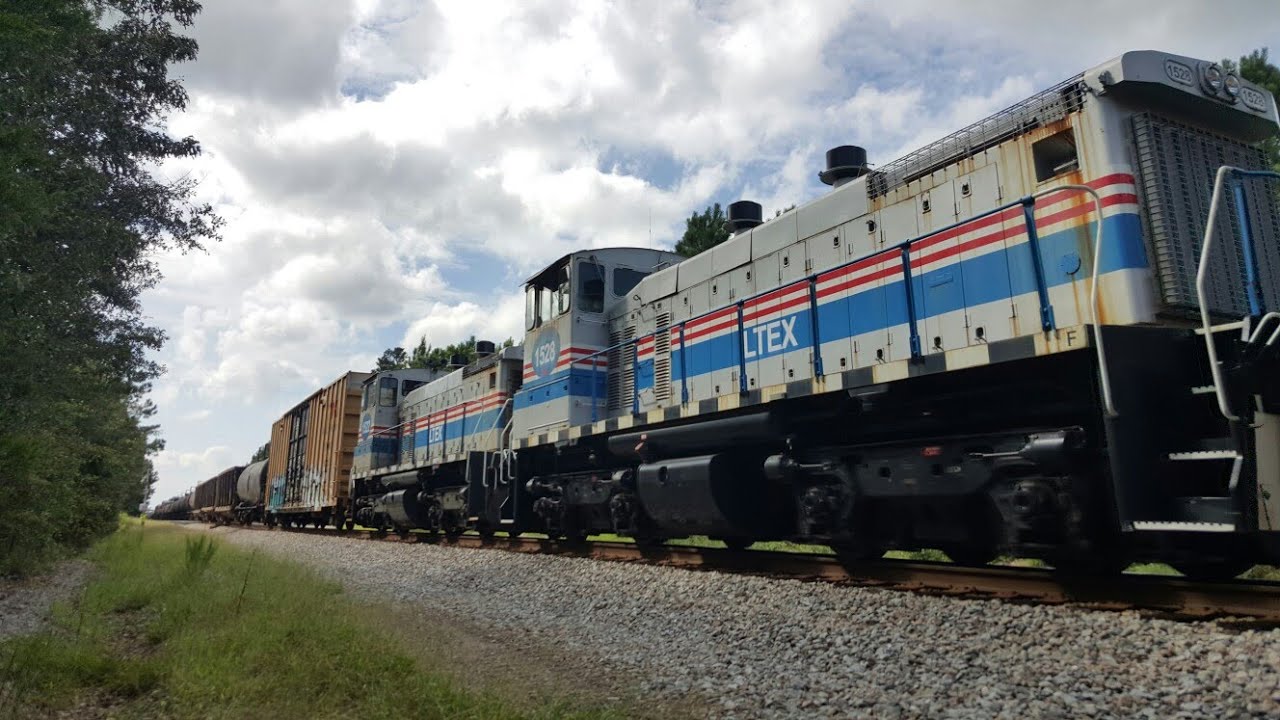 Never Before Seen These LTEX RAIL Switchers Trailing On Train ID Q477 ...