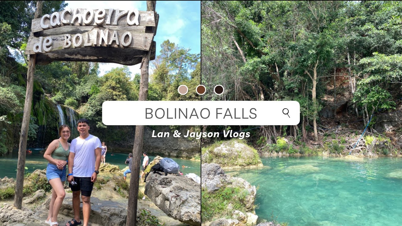 BOLINAO FALLS 1 & 2 | JUMPING IN BOLINAO SPRING FALLS - YouTube