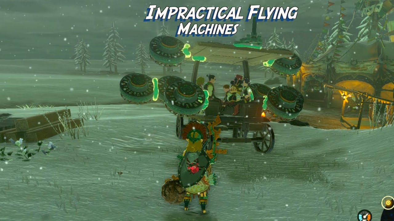 Impractical Flying Machines #totk #zelda #tearsofthekingdom #link - YouTube