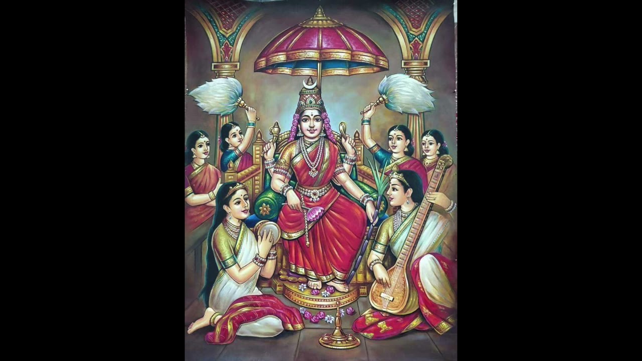 Sri Chakra Nayaki Sri Bhuvaneswari Raja Rajeswari Palayamam - YouTube