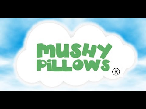 Mushy Pillows Roll Shaped Micro-Bead Filled Pillow - YouTube