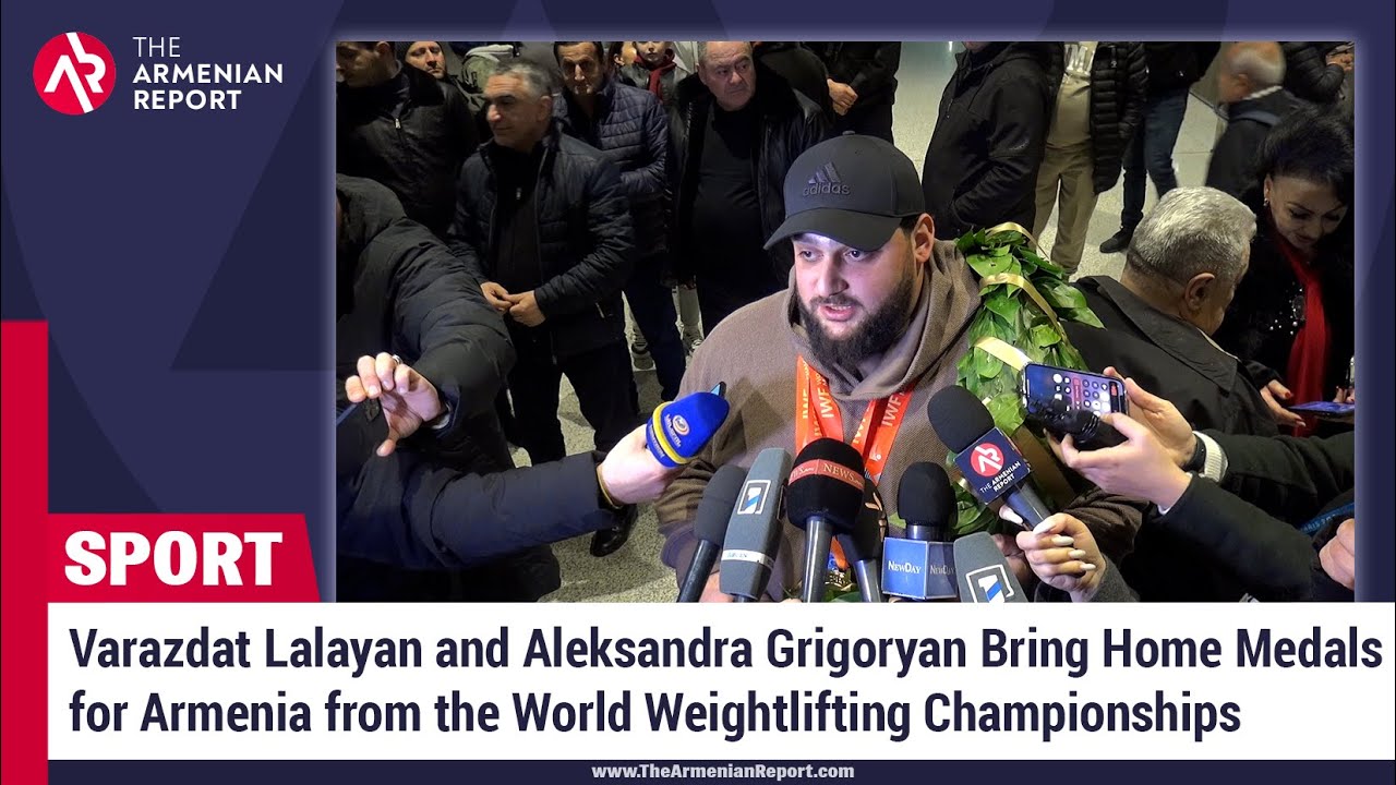 Weightlifters Varazdat Lalayan & Aleksandra Grigoryan Bring Home Medals ...