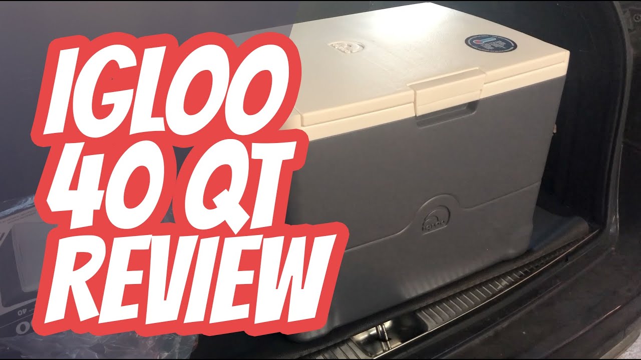 Igloo 40qt Electric 12v Plugin Travel Fridge Unboxing and Review - YouTube